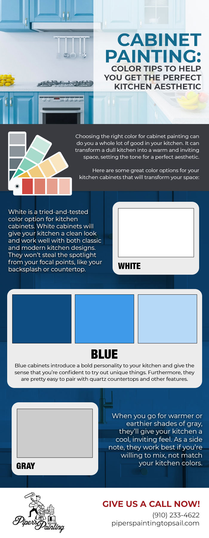 Cabinet Painting: Color Tips To Help You Get the Perfect Kitchen ...